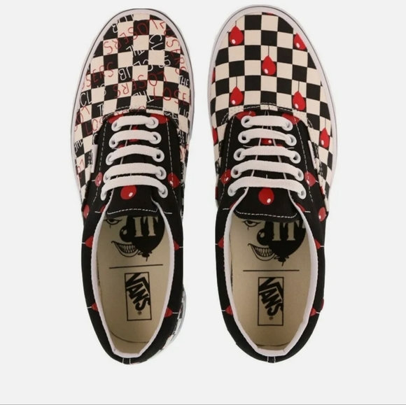 Vans | Shoes | Vans X It House Of Terror Pennywise Horror Movie Check ...